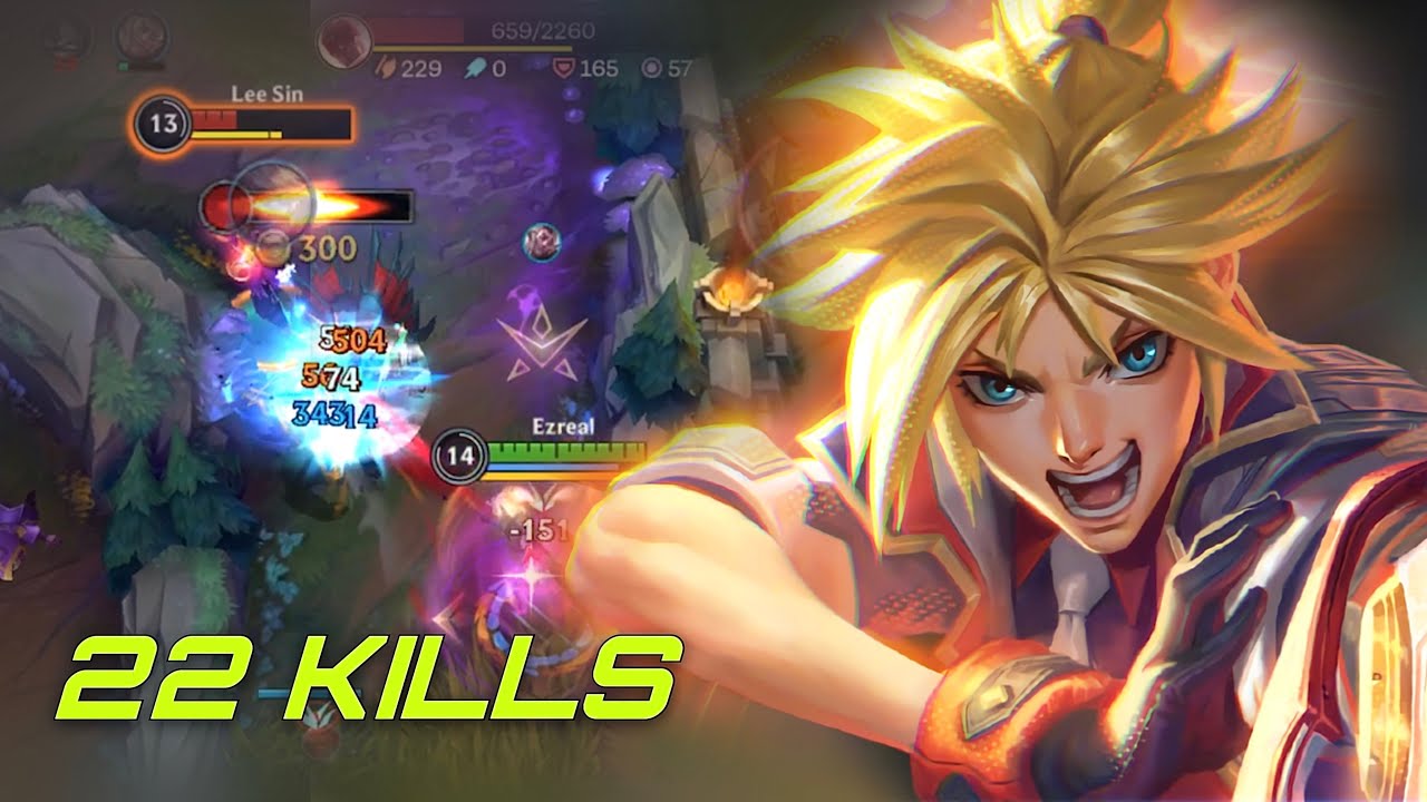 WILD RIFT EZREAL 1 SEC TRIPLE KILL? BEST BUILD AND RUNE FOR EZREAL ...