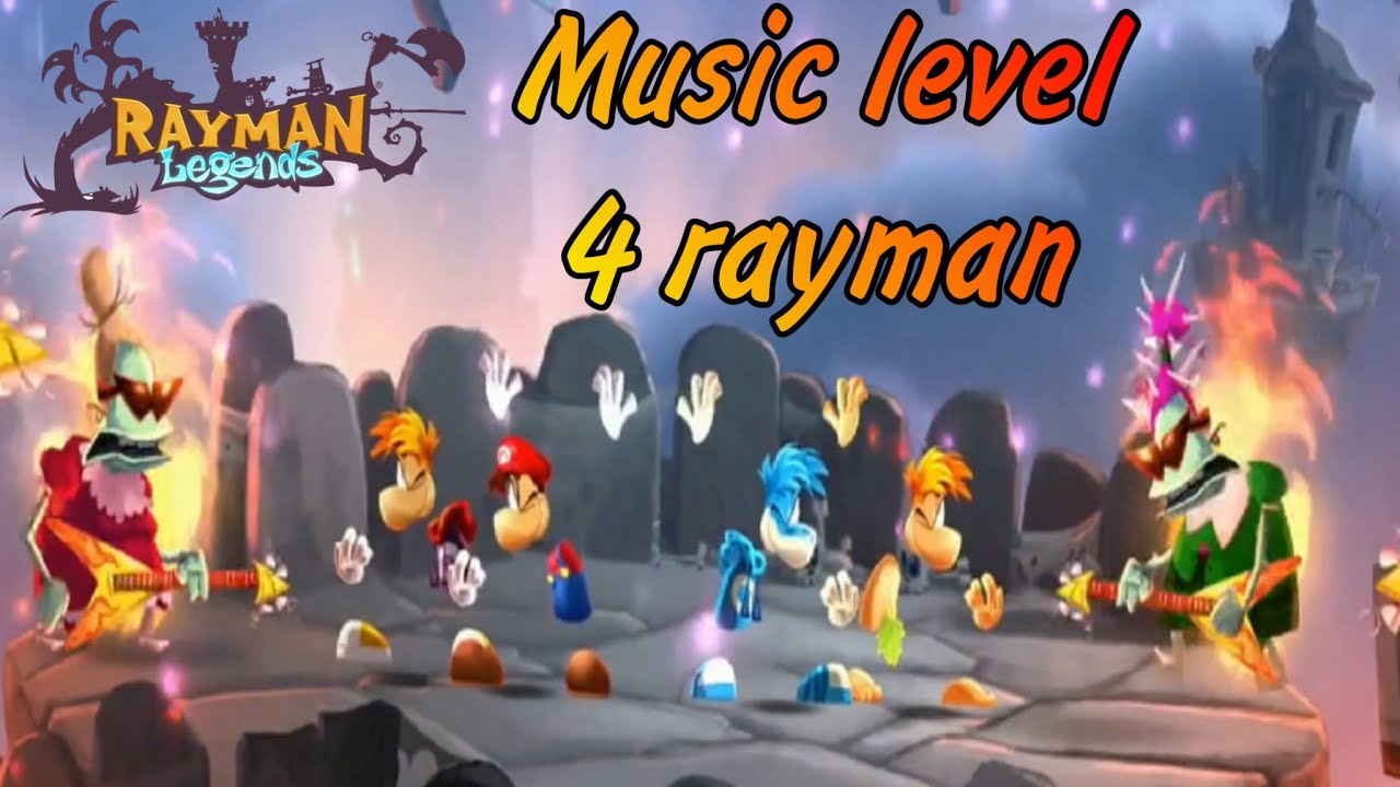 4 rayman music level - YouTube