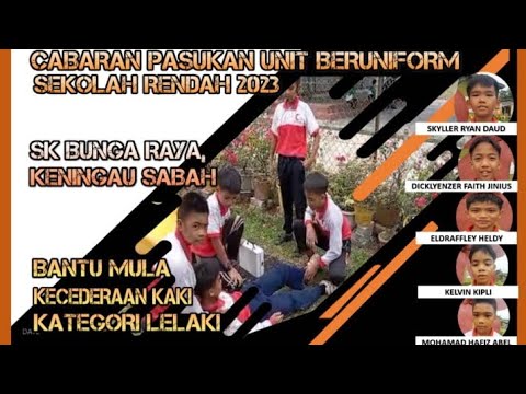 SK BUNGA RAYA, KENINGAU SABAH ACARA BANTU MULA CABARAN PASUKAN UNIT ...