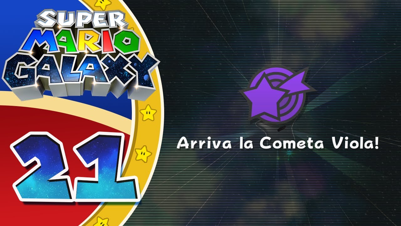 Super Mario 3D All Stars Galaxy ITA [Parte 21 - Comete Indaco] - YouTube