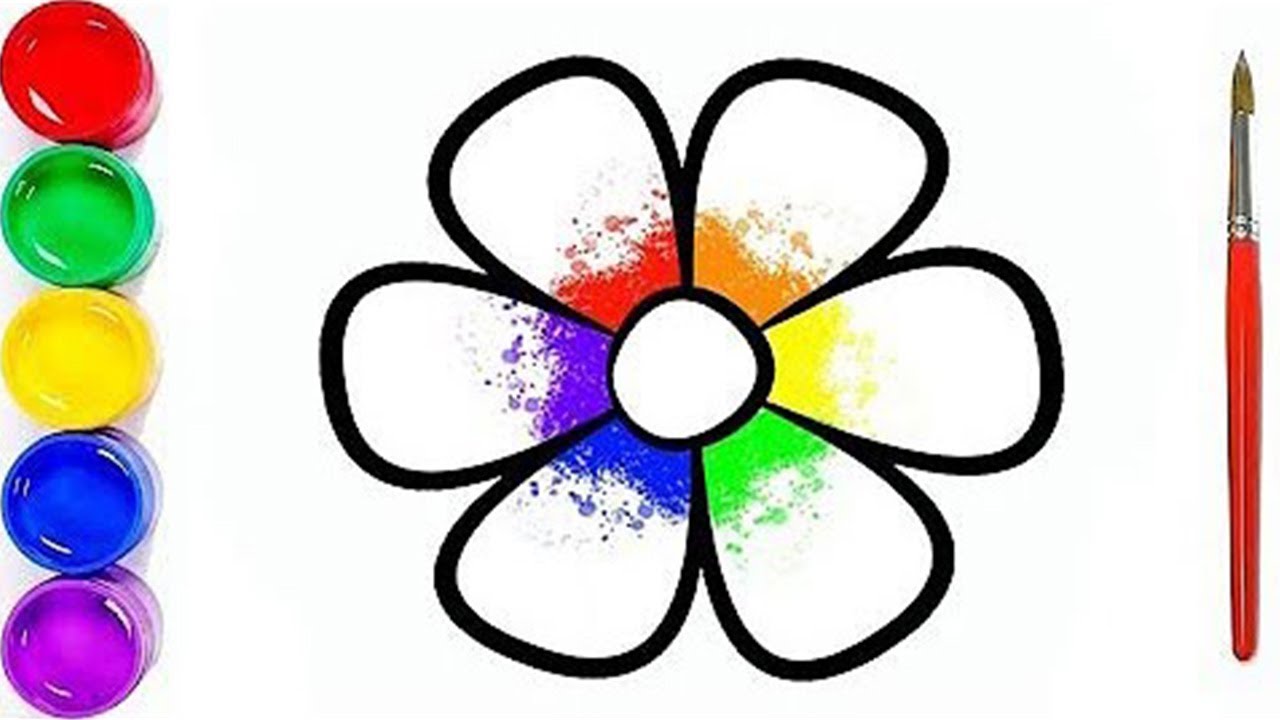 Bolalar uchun Moychechak rasm chizish | Сурет салып уйрену | Сурет салу ...