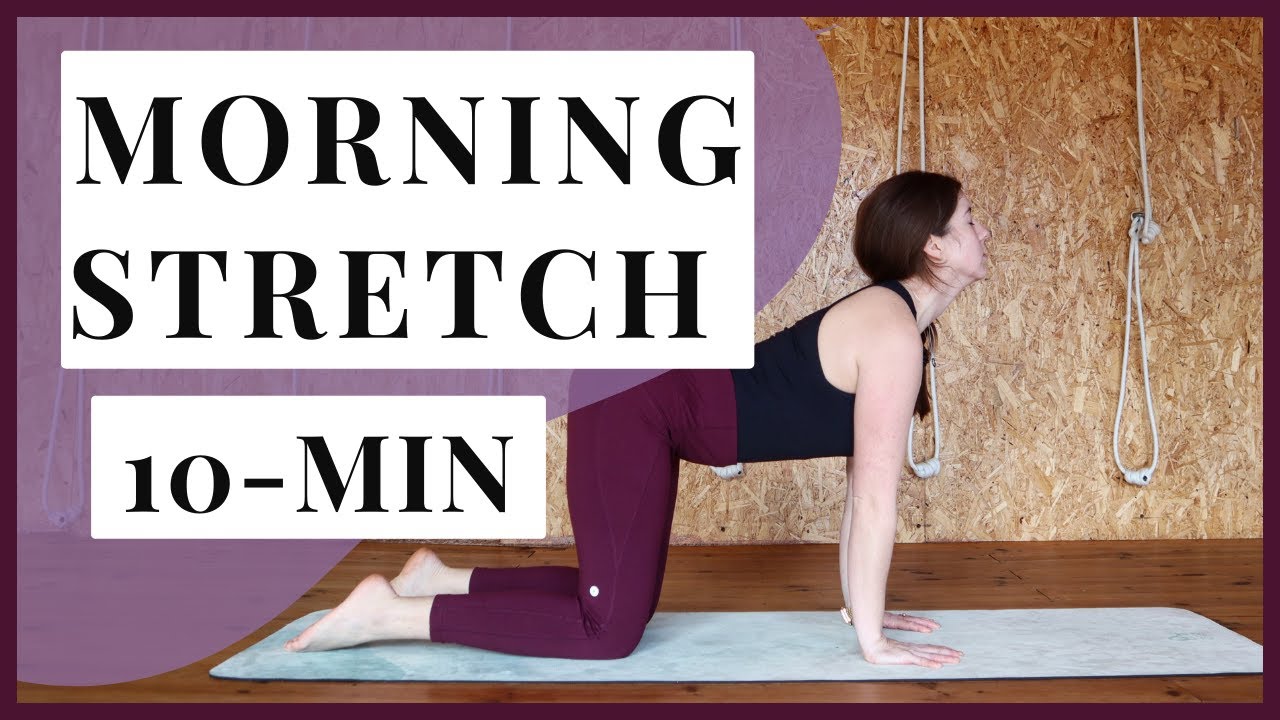 10 min morning yoga full body stretch - YouTube