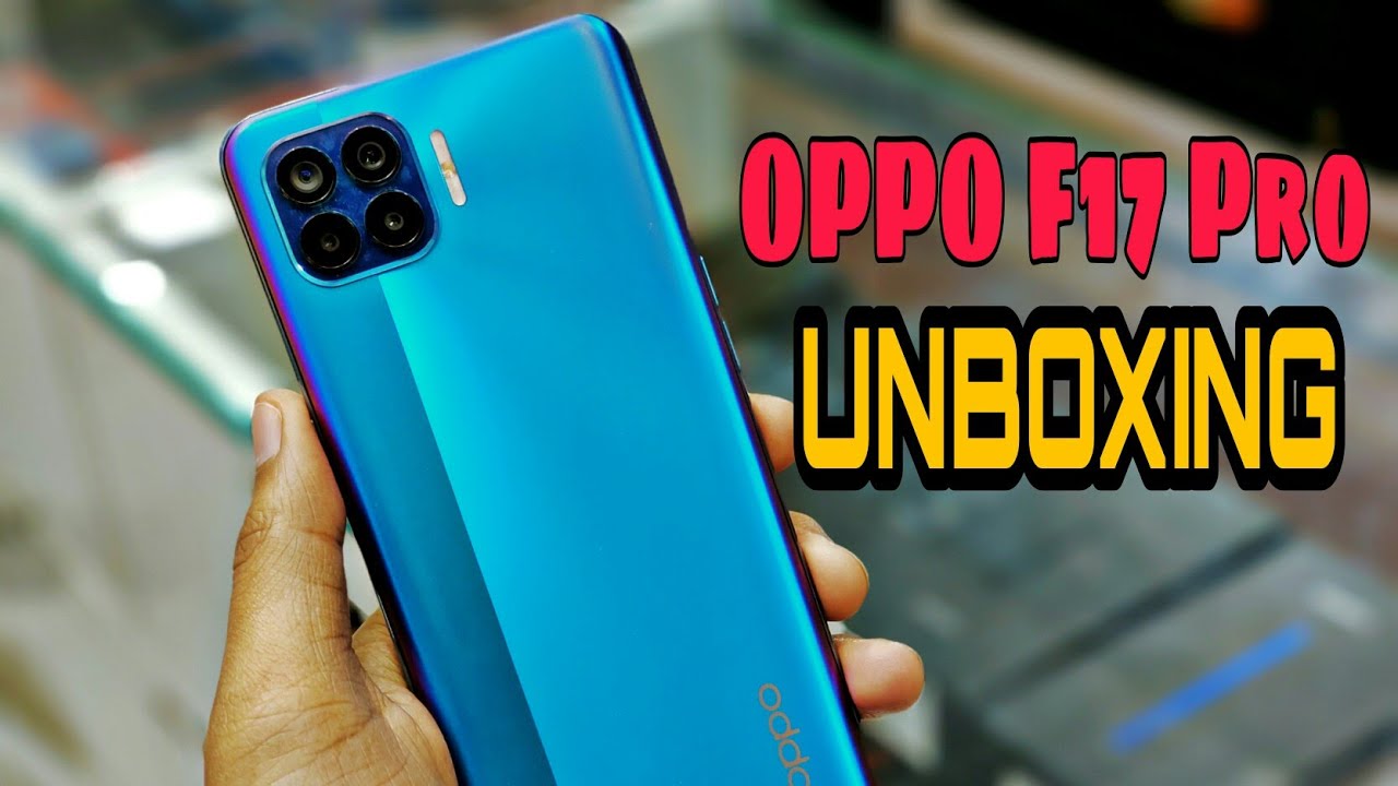 Oppo F17 Pro Unboxing & First Look Impressive Design - YouTube