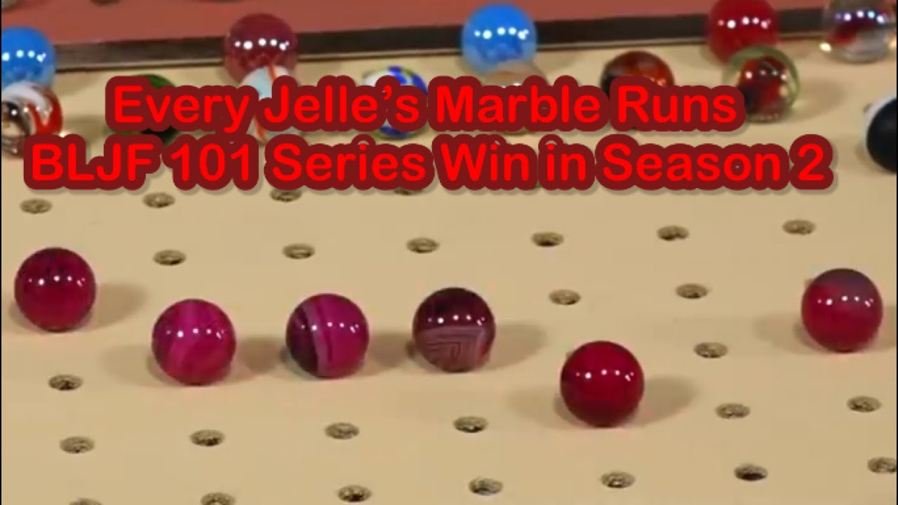 Every Jelle’s Marble League BLJF 101 Series Win in Season 2 - YouTube