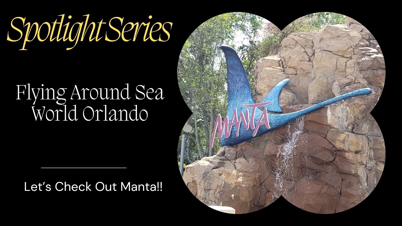 Take To The Skies on Manta - Sea World Orlando's Amazing Flying Coaster ...
