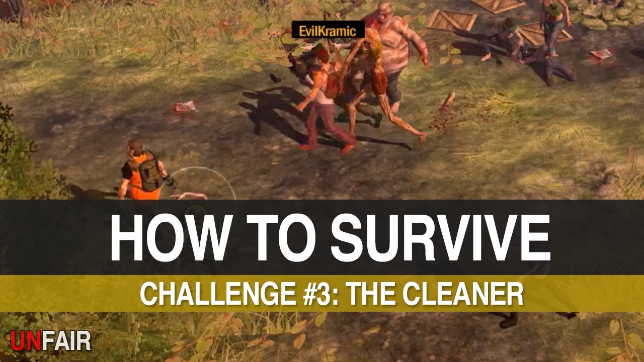 How To Survive - Co-op Challenge #3 - The Cleaner - YouTube