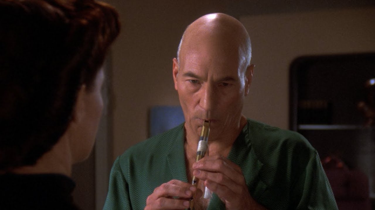Picard Learns A New Song - YouTube