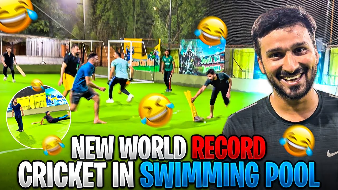 Cricket goes AQUATIC in SEMI FINAL | Unbelievable Cricket Scenz - YouTube