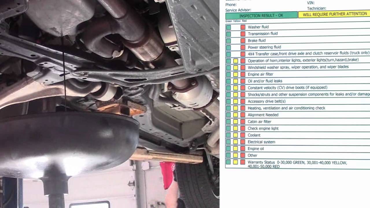 chevy 27 point inspection - YouTube