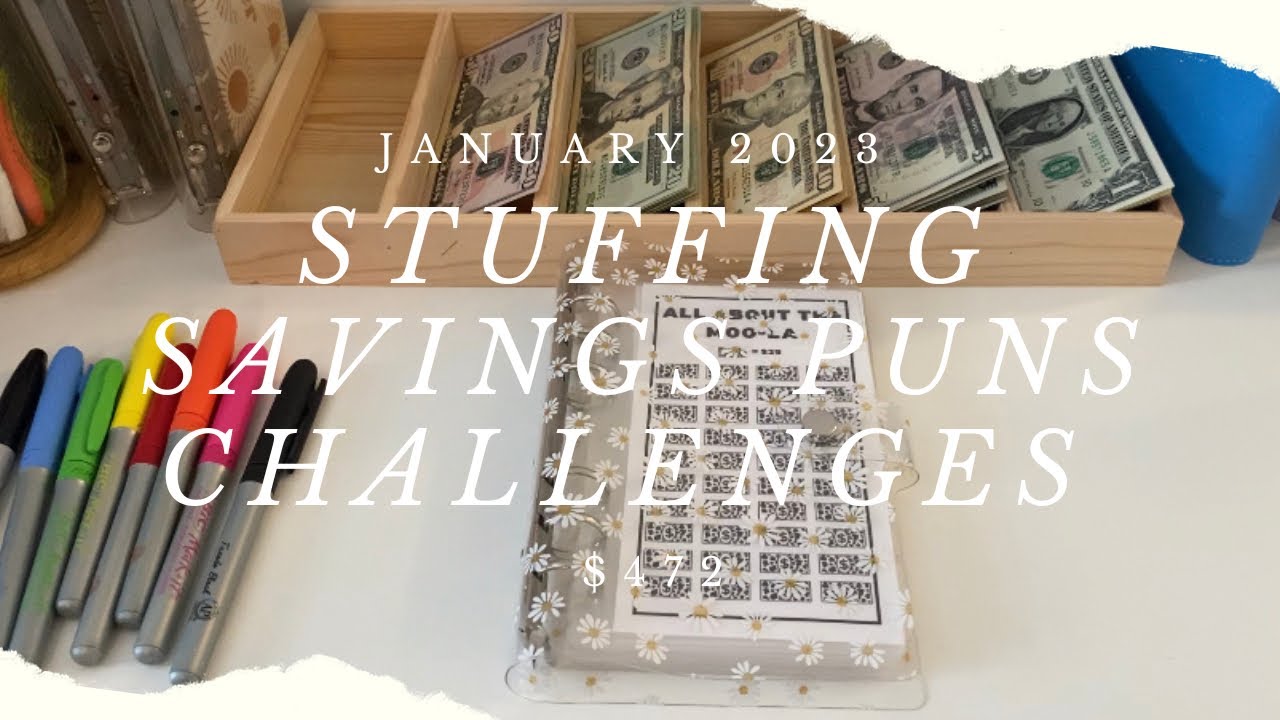 Stuffing New Savings Puns Challenges l $472 - YouTube
