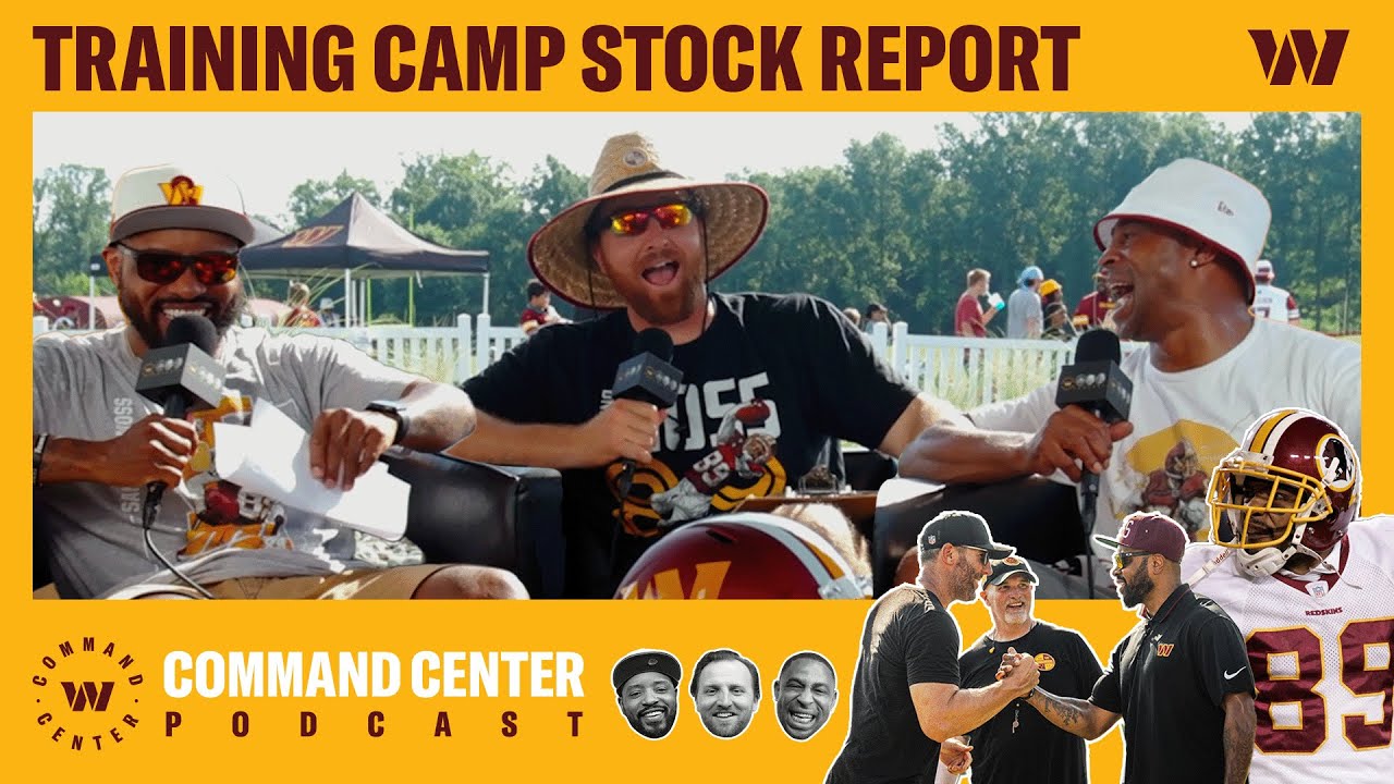 Santana Moss on Ring of Fame, JD5 , and Stock UP Sleepers 📈 | Podcast | Washington Commanders ...