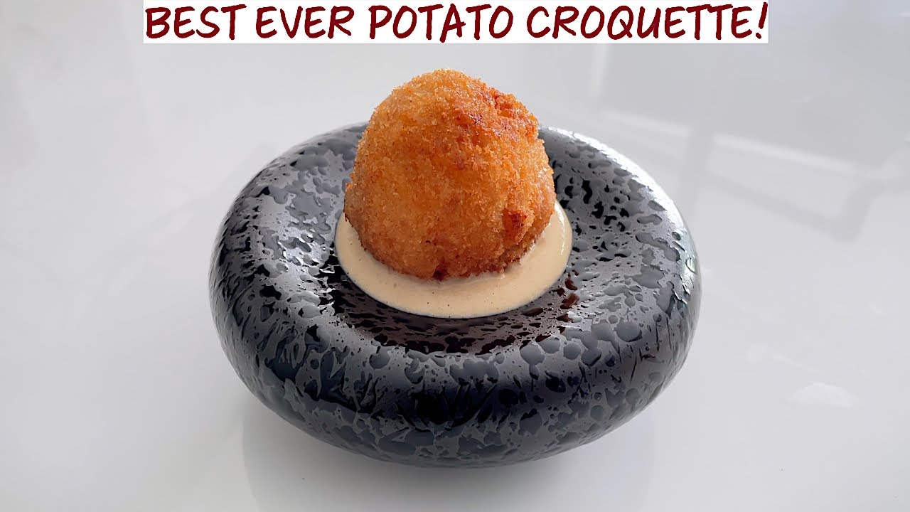 Potato Croquettes with Caramelized Onions, Stout & Comté Cheese | Fine ...