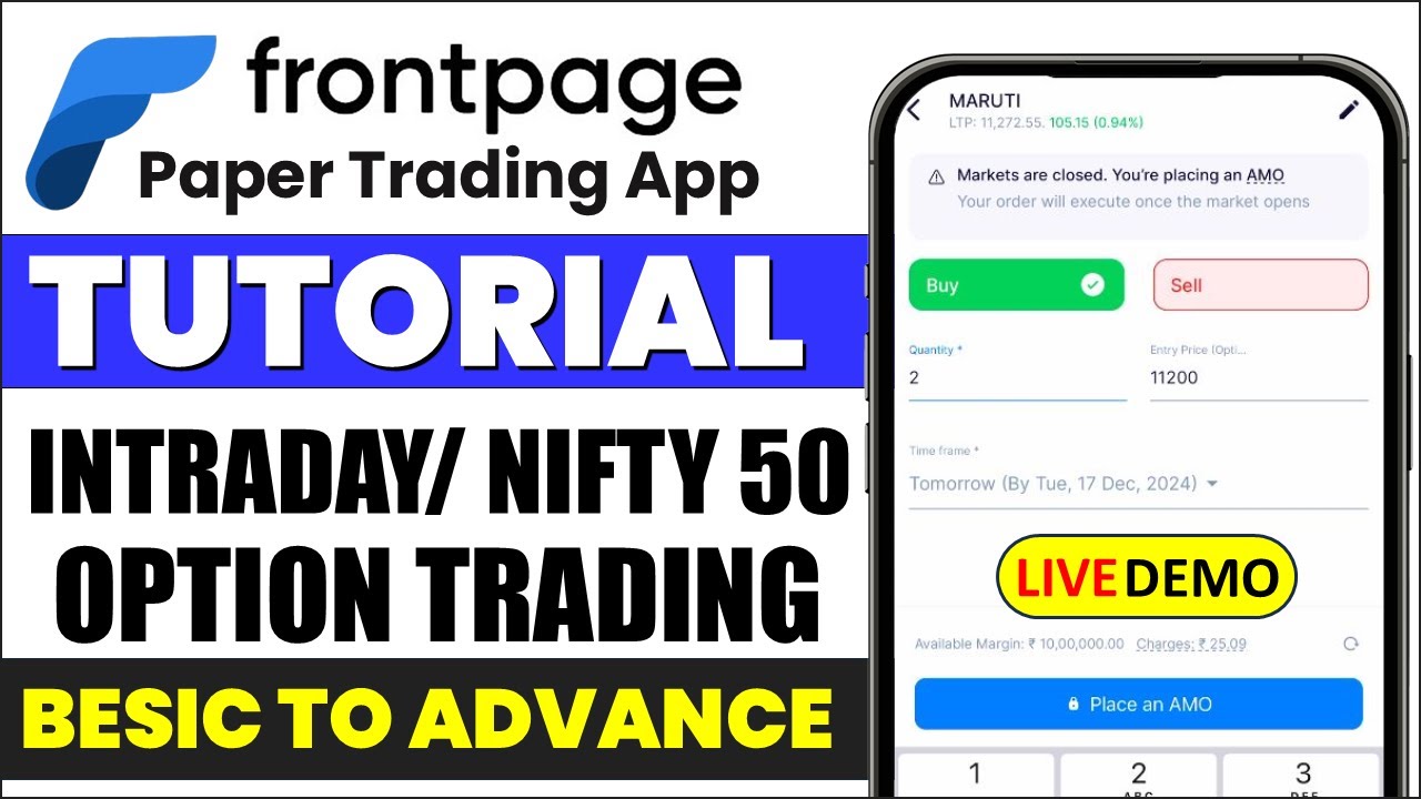 Frontpage app kaise use kare | Frontpage paper trading | frontpage ...