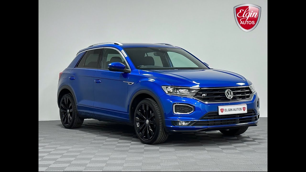2019 - Volkswagen T Roc R Line EVO 1.5 TSI DSG - Ravenna Blue ...