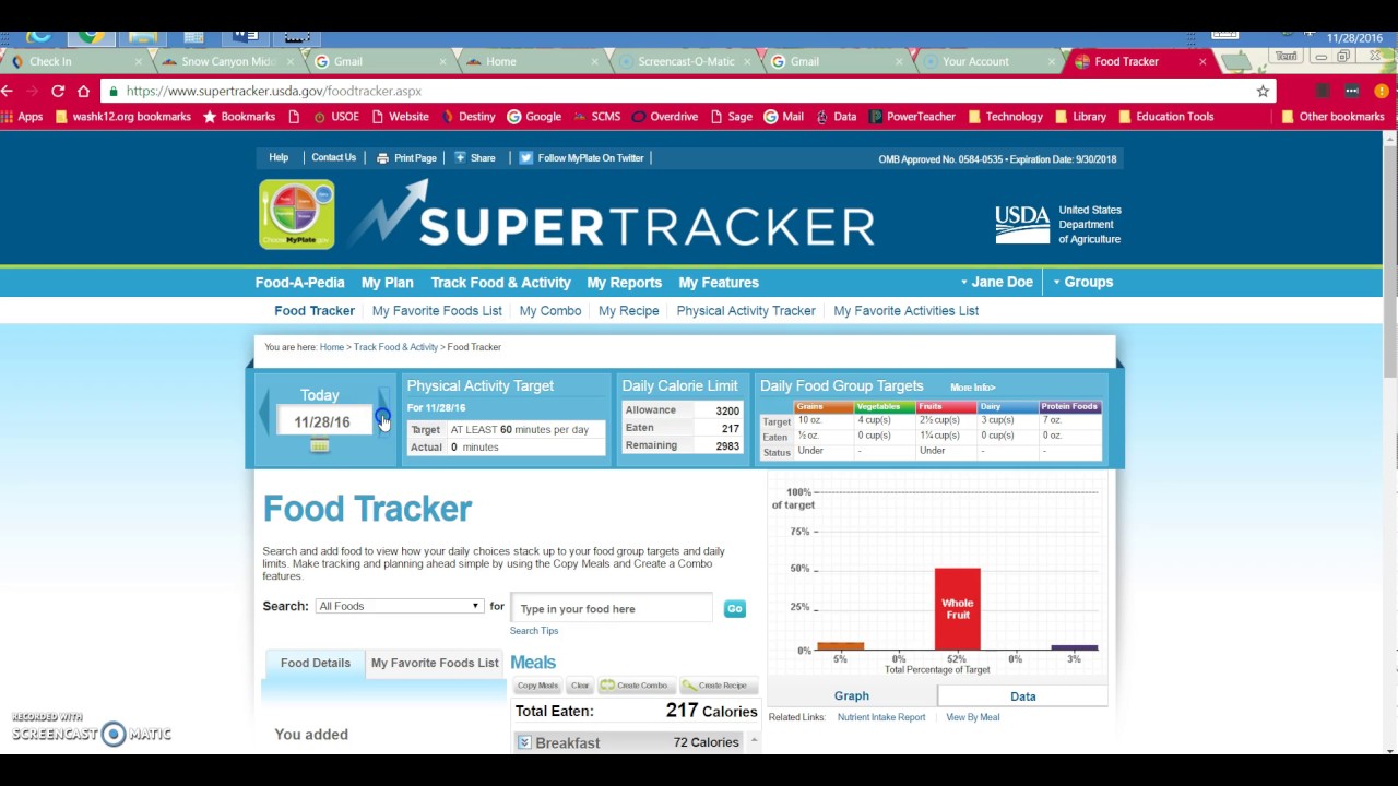 How to Complete the Dietary Analysis Project - YouTube