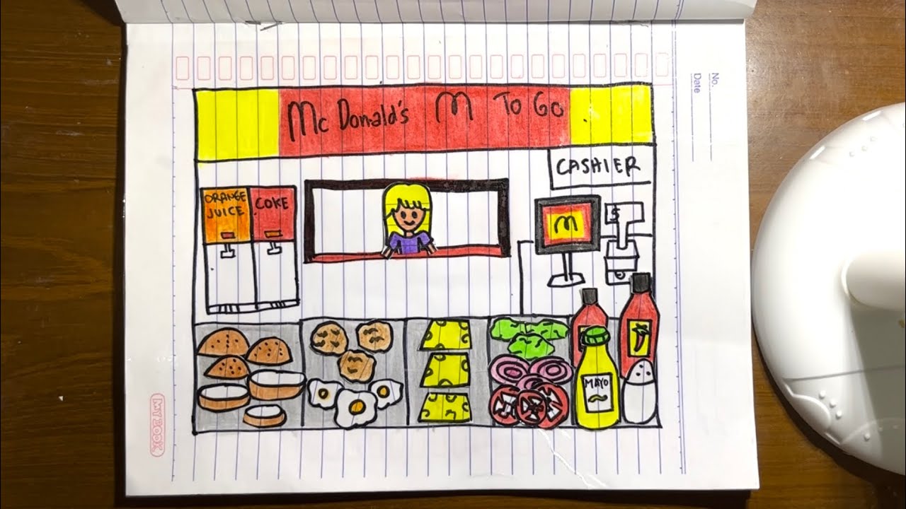 [🍔Paper DIY🍔] Making Cheese Burger Tutorial with Paper - YouTube