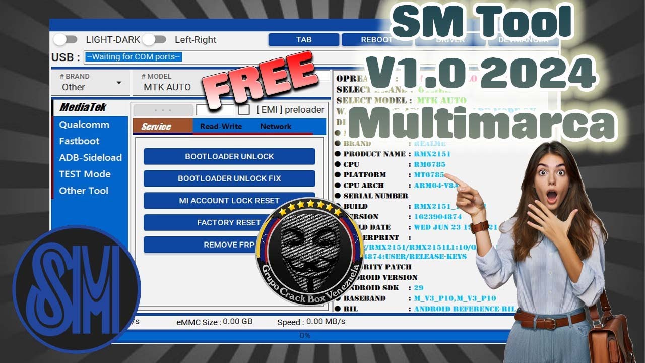 Muy Buena SM Tool V1.0 2024 Multimarca y es Gratis - YouTube