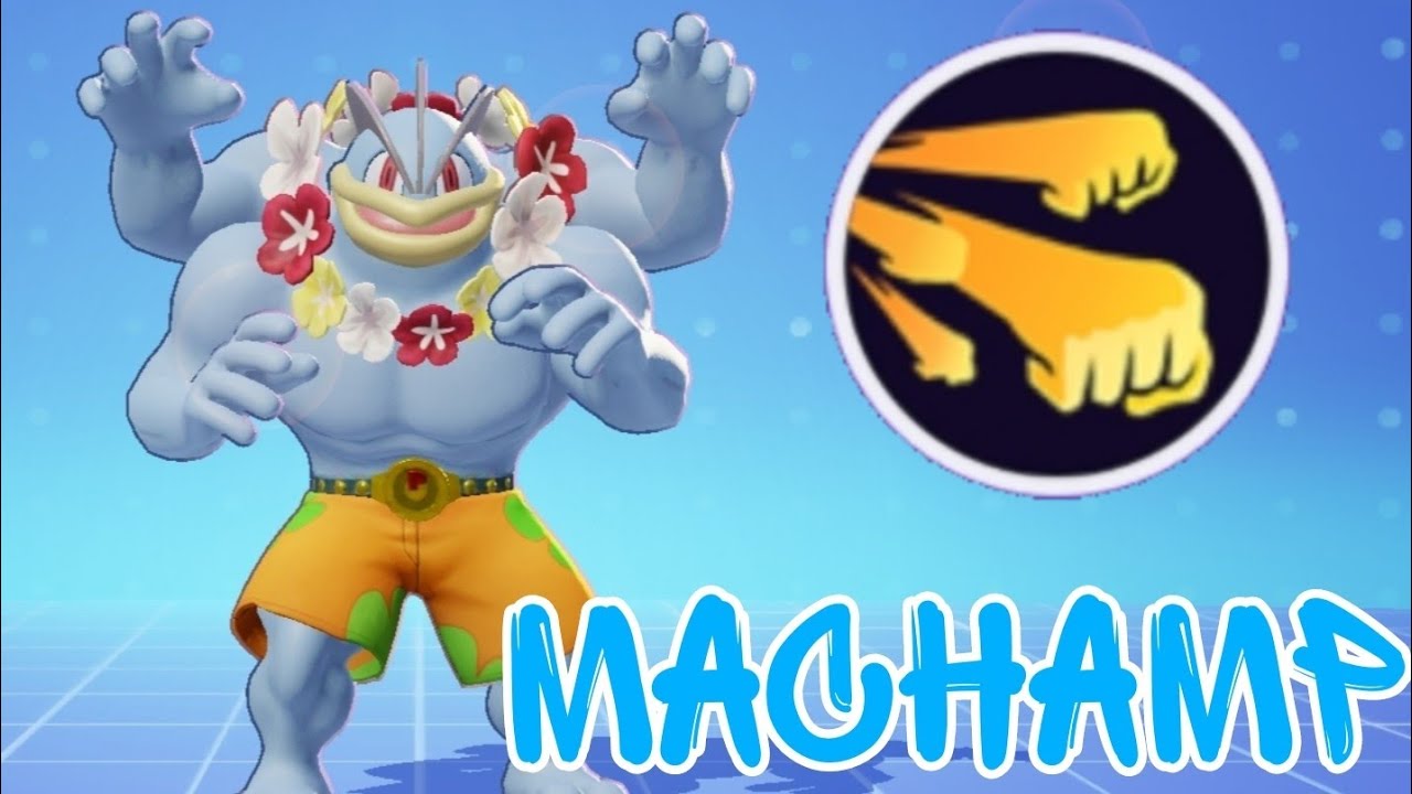 Machamp Pokemon Unite Youtube