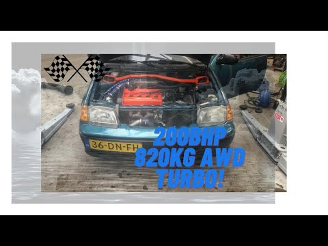 Subaru Justy awd turbo #2 - YouTube
