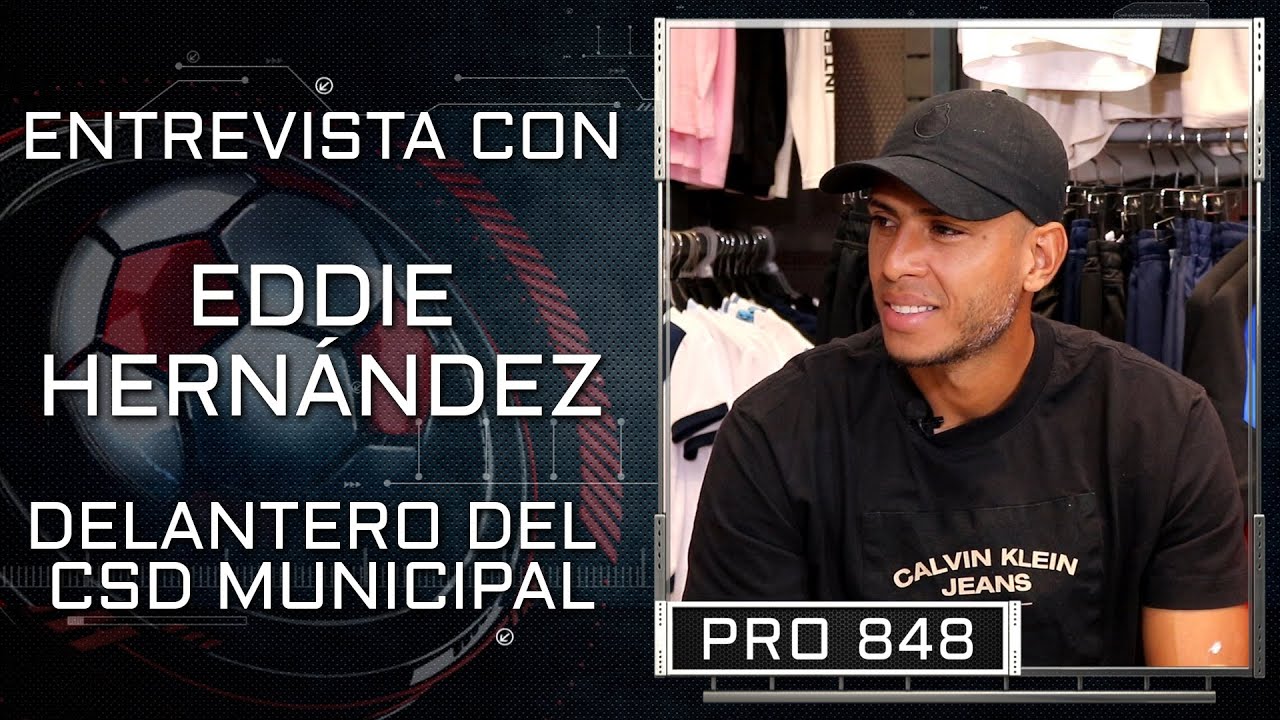 01 BANRURAL | ENTREVISTA CON EL GOLEADOR HONDUREÑO EDDIE HERNÁNDEZ, DELANTERO DEL CSD MUNICIPAL ...