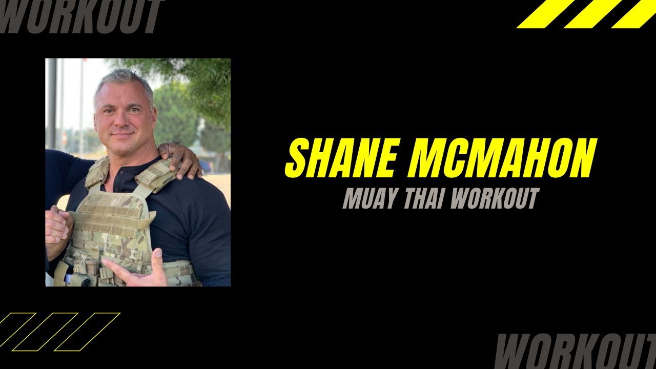 WWE | SHANE MCMAHON MUAY THAI WORKOUT 2021 | ProWrestlerWorkouts - YouTube