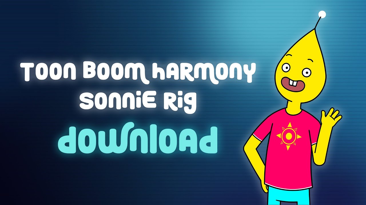Toon Boom Harmony Sonnie RIG - DOWNLOAD Available - YouTube