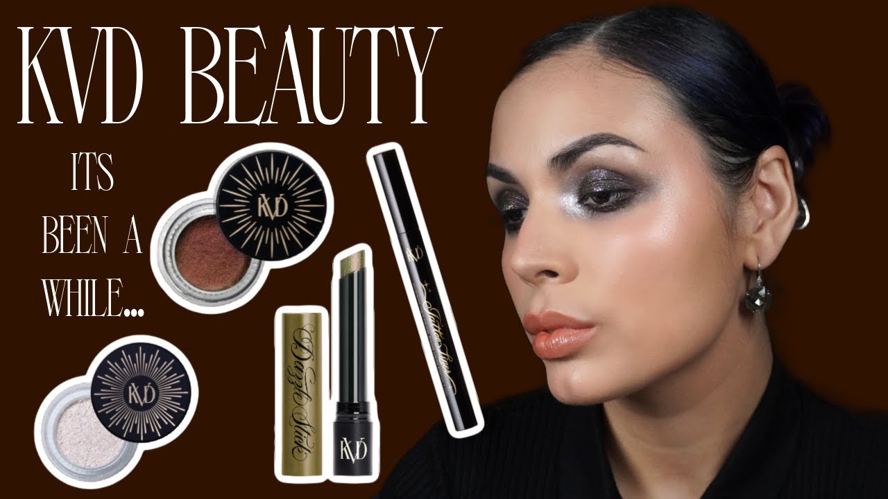 Trying KVD Beauty again... it's been a while - YouTube