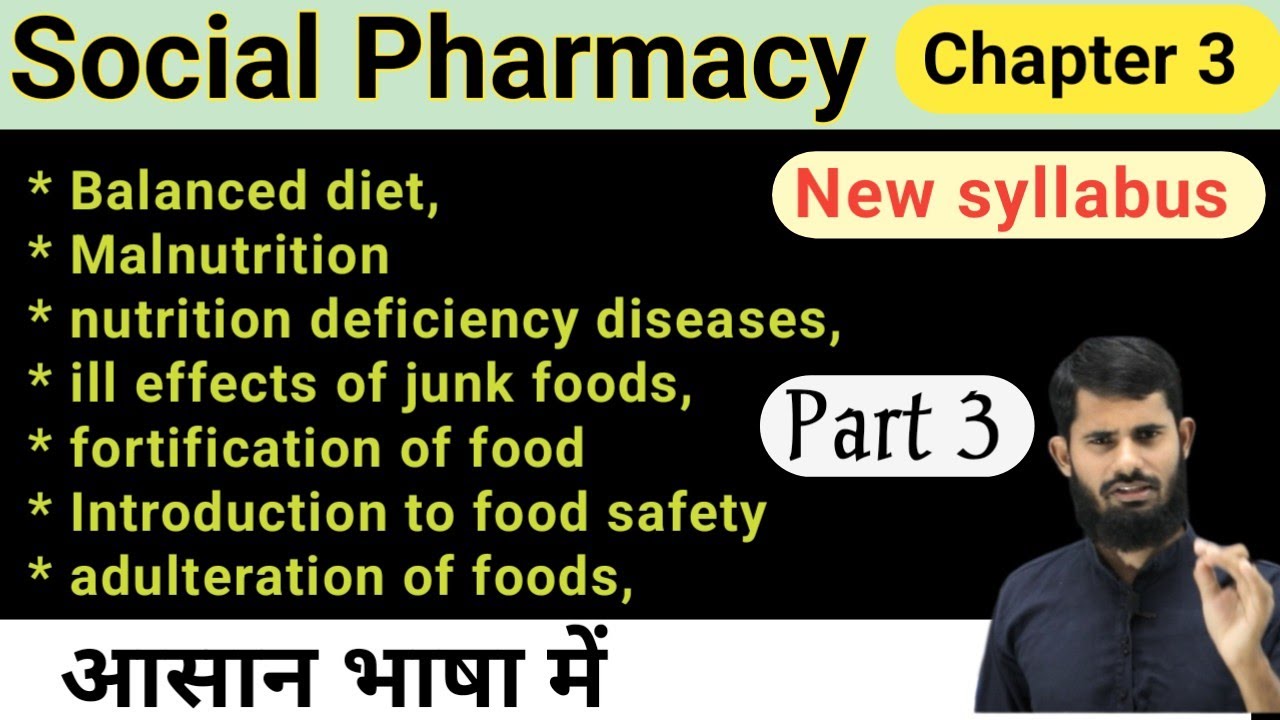 Balanced diet || I'll effects of junk foods || Fortification of food ...