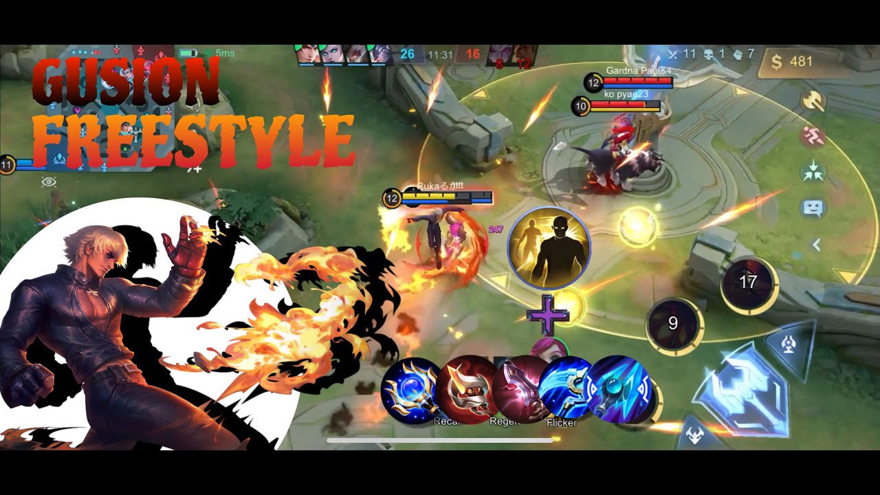 GUSION FREESTYLE FOR BRGINNER - YouTube