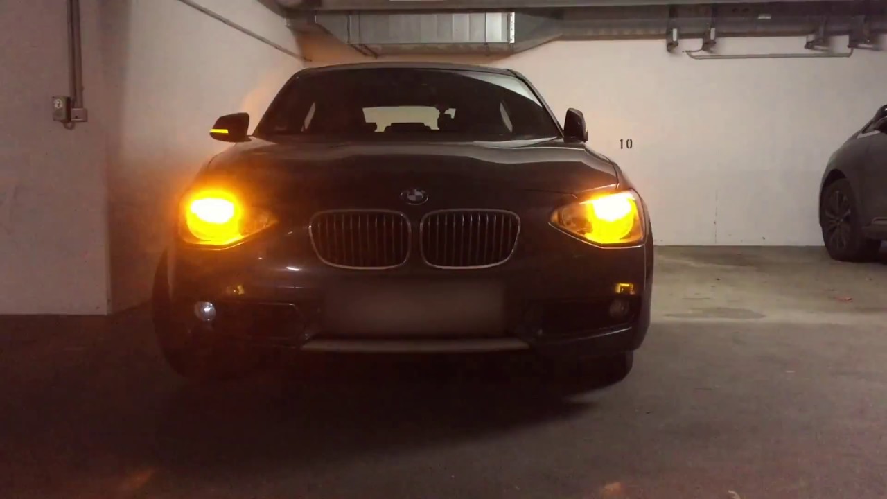 BMW 1er F20 Led Blinker Turning lights Led - YouTube