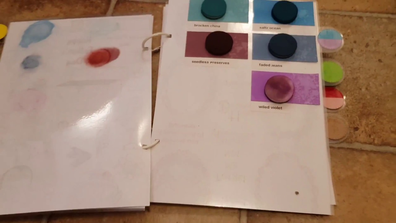 DIY: Distress oxide foam storing - YouTube