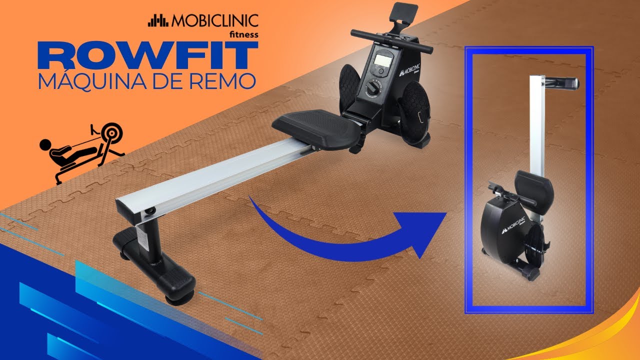 Vogatore RowFit | Mobiclinic Fitness - YouTube