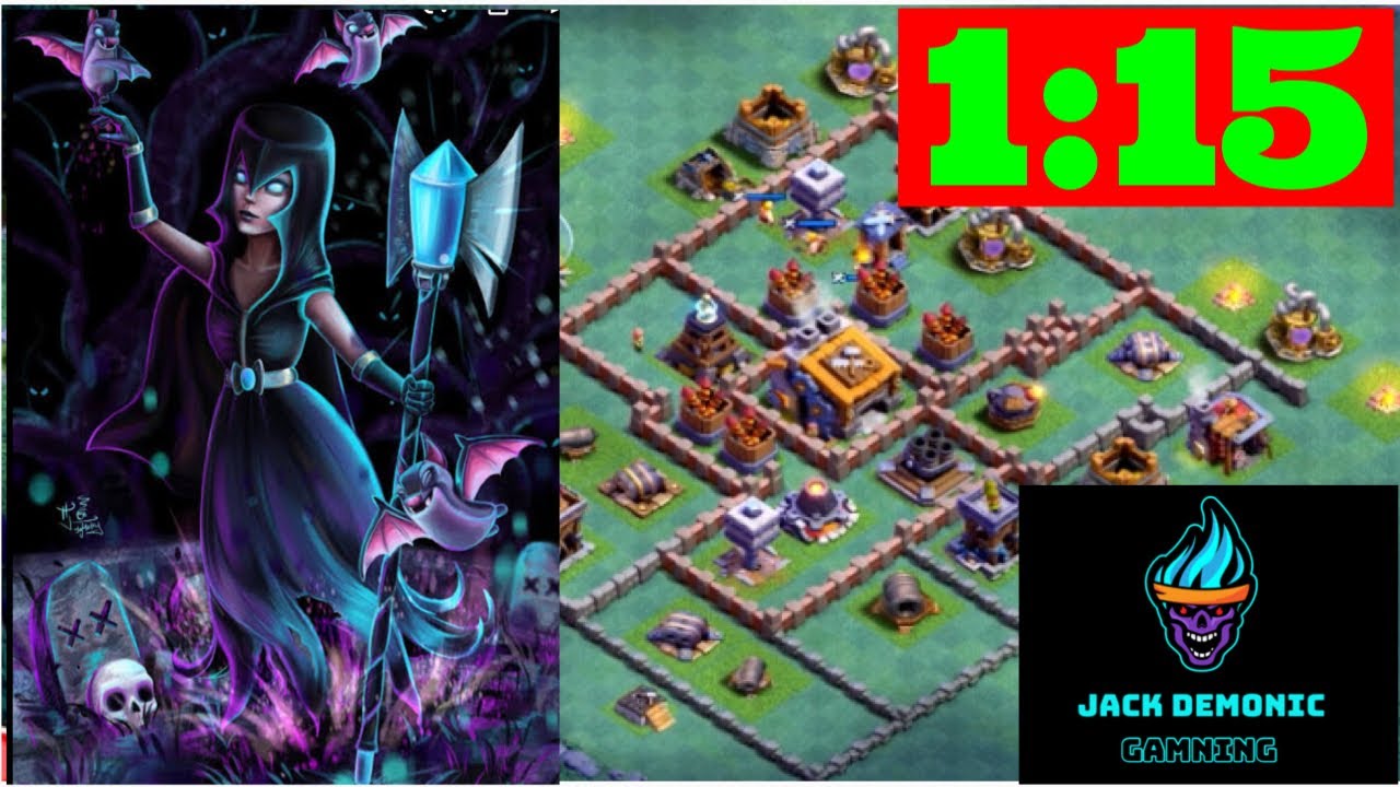 NIGHT WITCH ATTACK! Clash of clans - YouTube