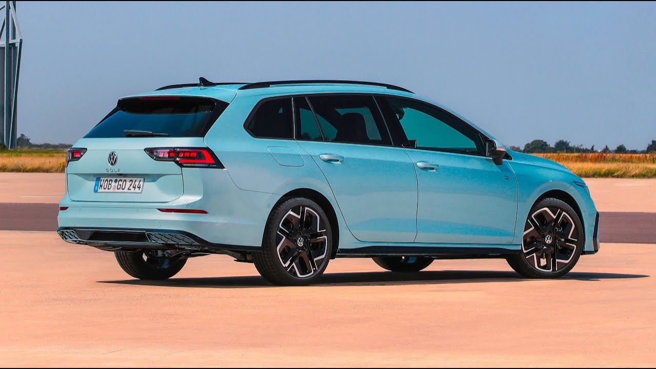 New Volkswagen Golf 8 Variant Estate 2024 - YouTube