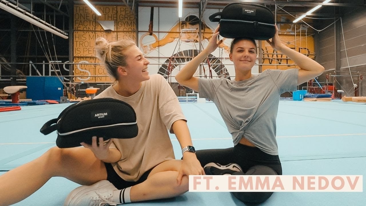 WHAT'S IN MY GYM BAG | Featuring World Cup gold medalist Emma Nedov ...