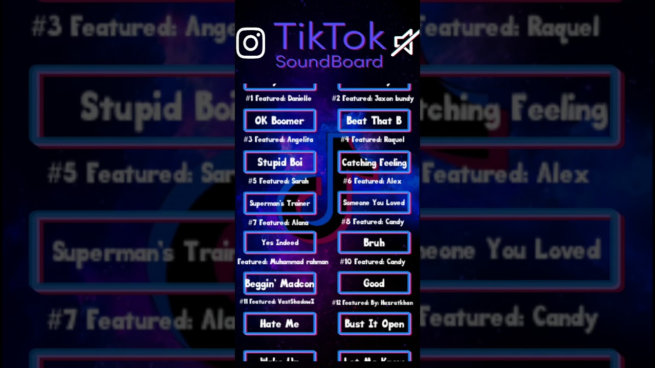Official TikTok Soundboard Promo - YouTube