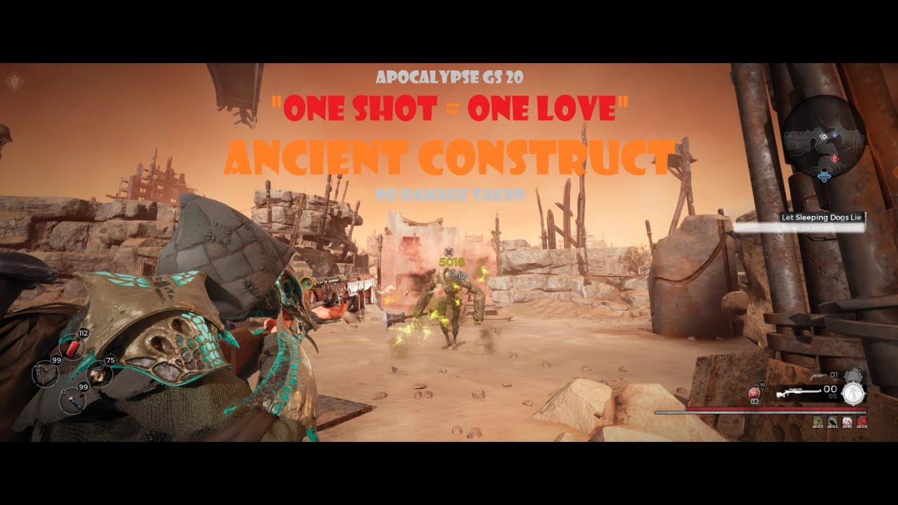 Remnant. Apocalypse. Ancient Construct. No damage - YouTube