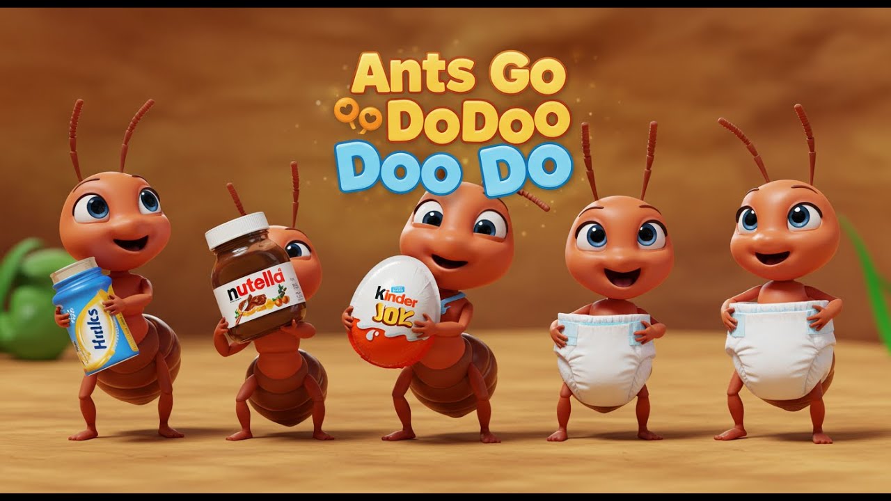 Ants Go Doo Doo Doo |OneNation Cookies| #nurseryrhymes #kidsvideo #ants ...