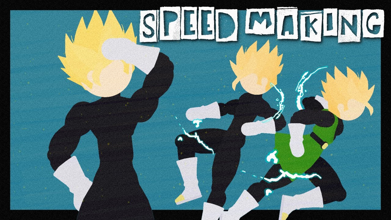 Creating Super Saiyan Gohan Hair in 360° | Pivot Animator - YouTube