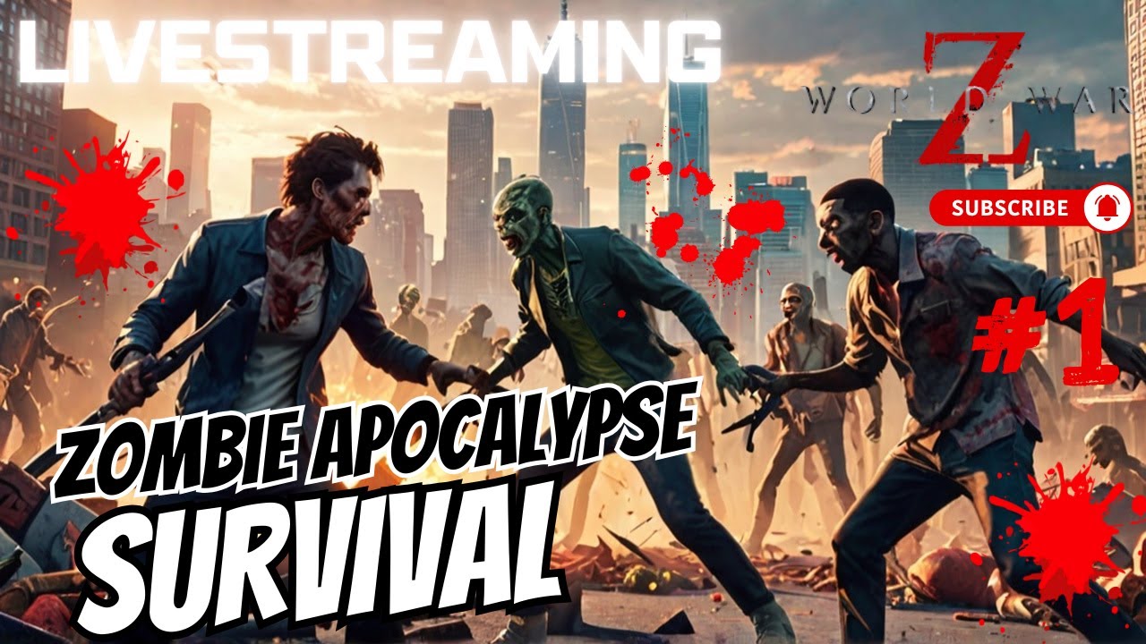 Zombie Apocalypse SURVIVAL Mode Activated! - World War Z Gameplay - YouTube