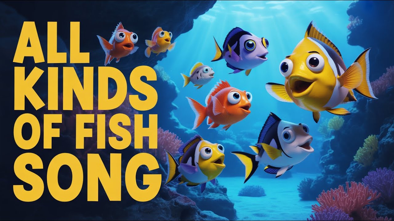 Meet the Fish Friends Kids Song | Fun Music About Ocean Animals and Sea ...