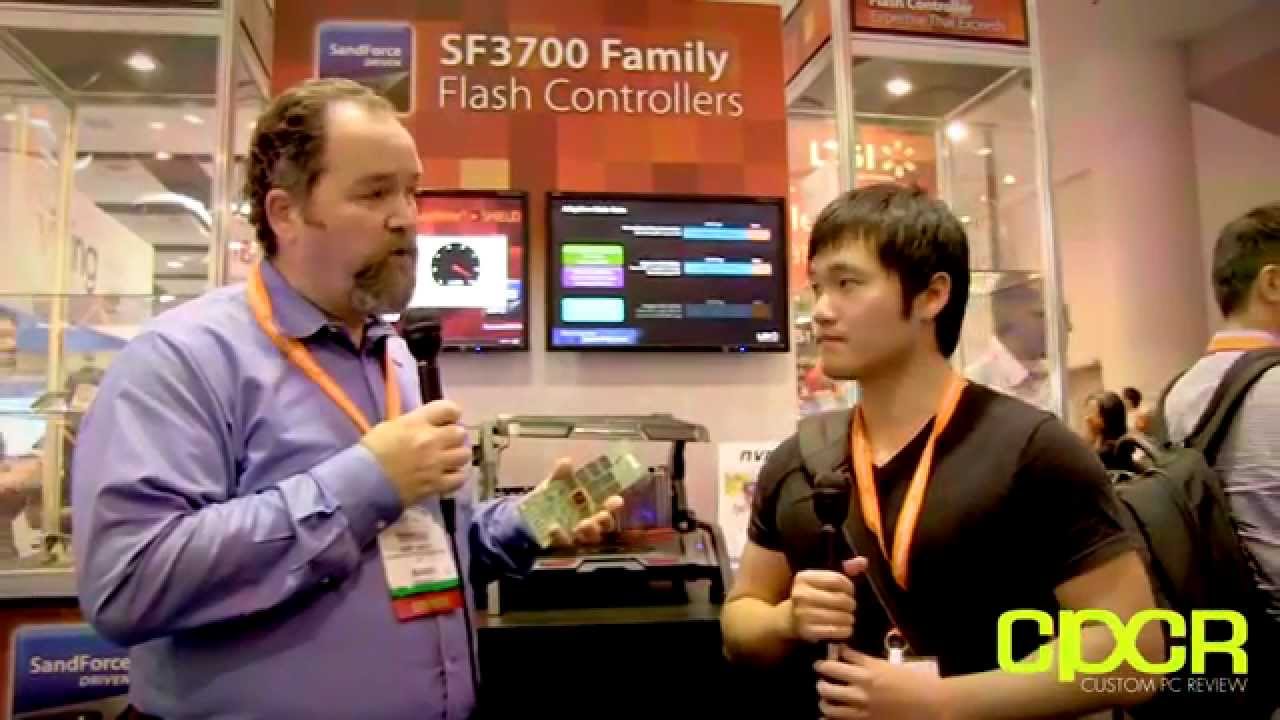 FMS 2014: LSI/Seagate SandForce SF3700 SSD Controller - YouTube