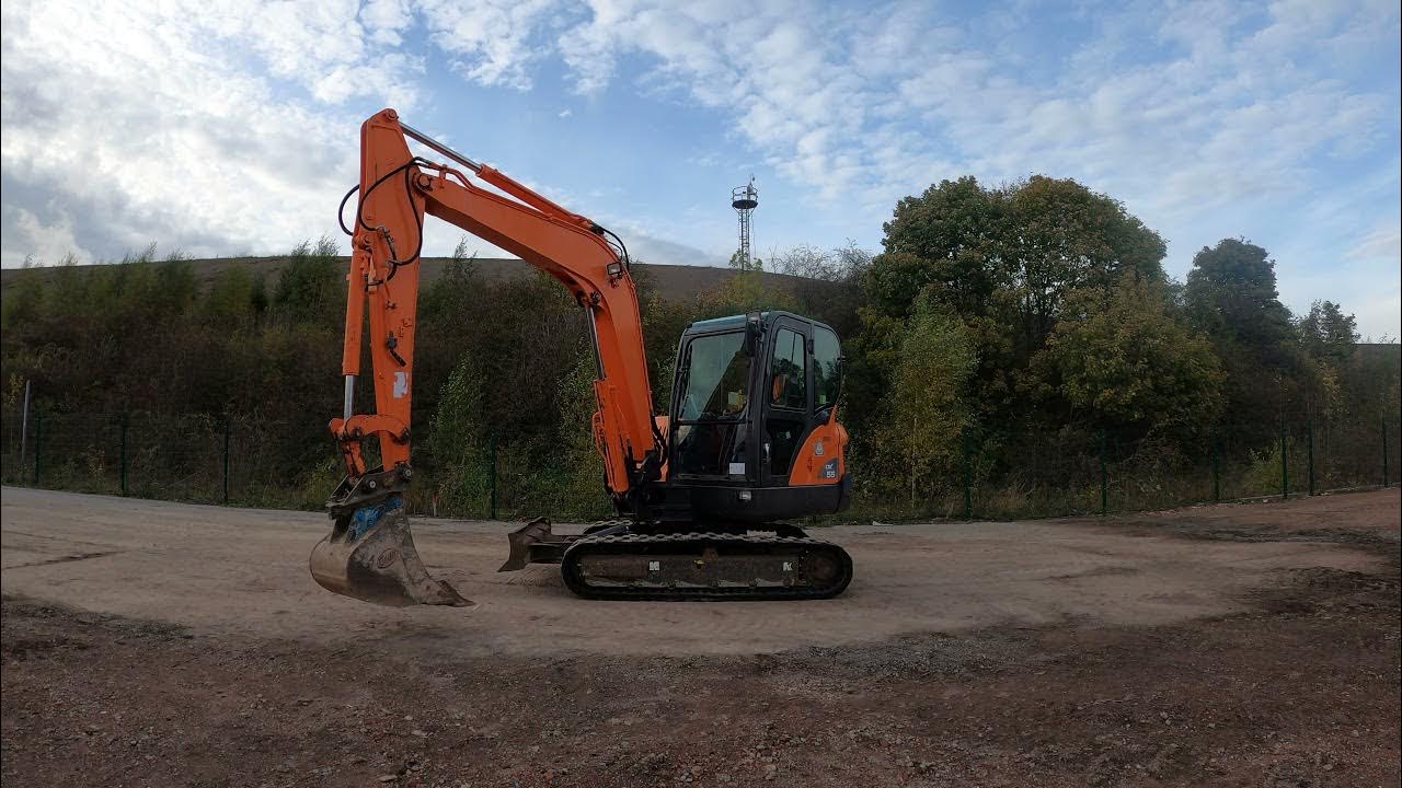 2010 Doosan DX55 Midi Excavator (5 -9.9 Tons)(SN:0386) For Sale|Maltby, UK Auction- 25 & 26 ...