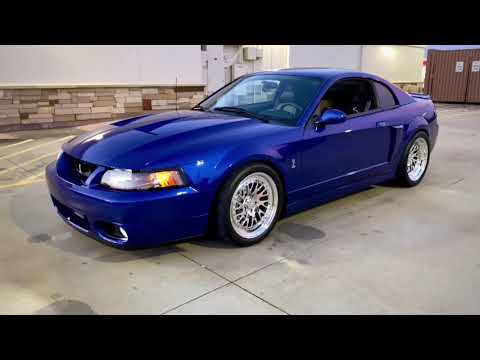 2003 Sonic Blue Terminator Mustang Cobra - YouTube