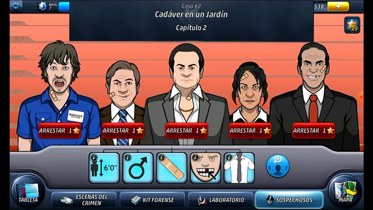 Criminal Case - Caso #2 Cadáver en un Jardín - Arrestando al Asesino ...