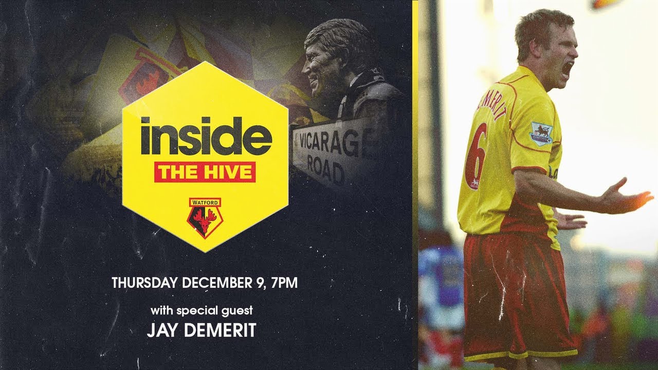Jay DeMerit LIVE! | Inside The Hive - YouTube
