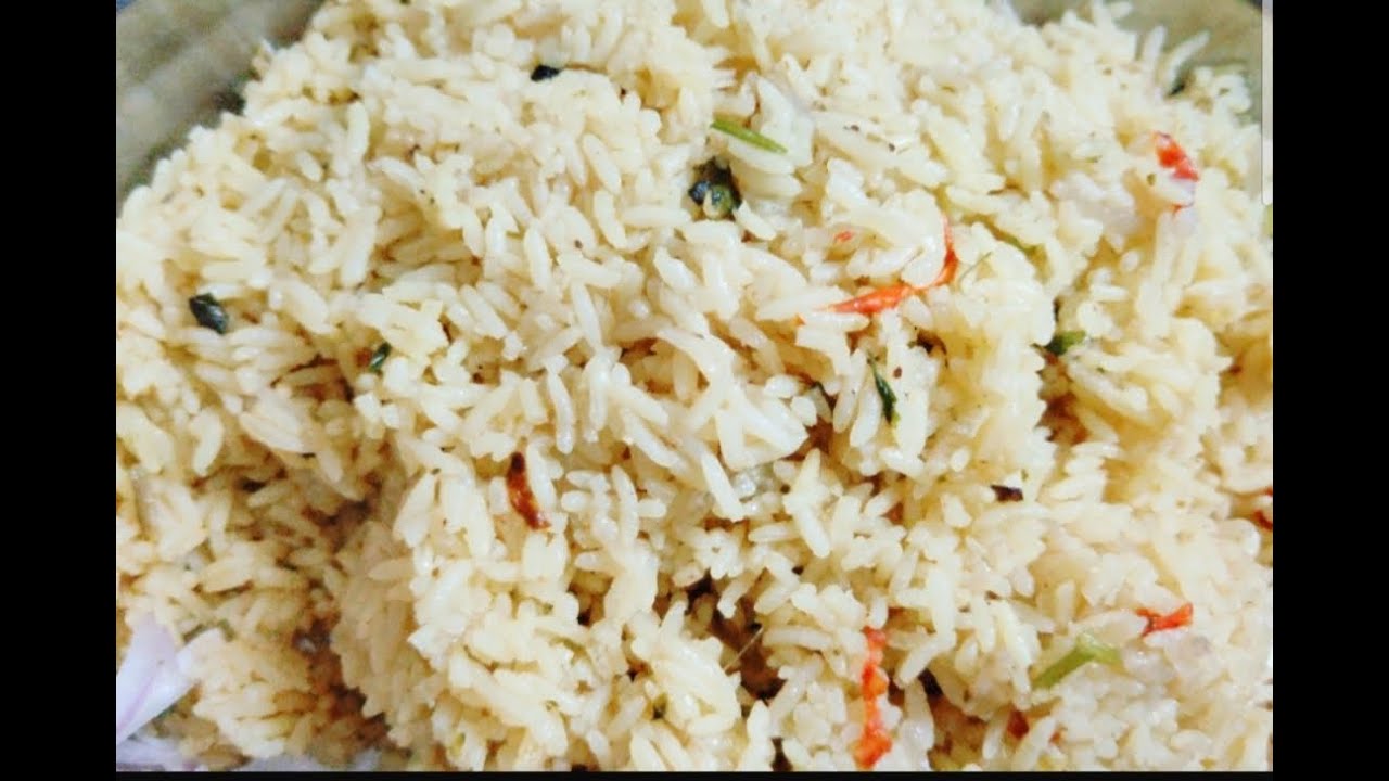 plain biriyani | bagara rice| Khuska biriyani - YouTube
