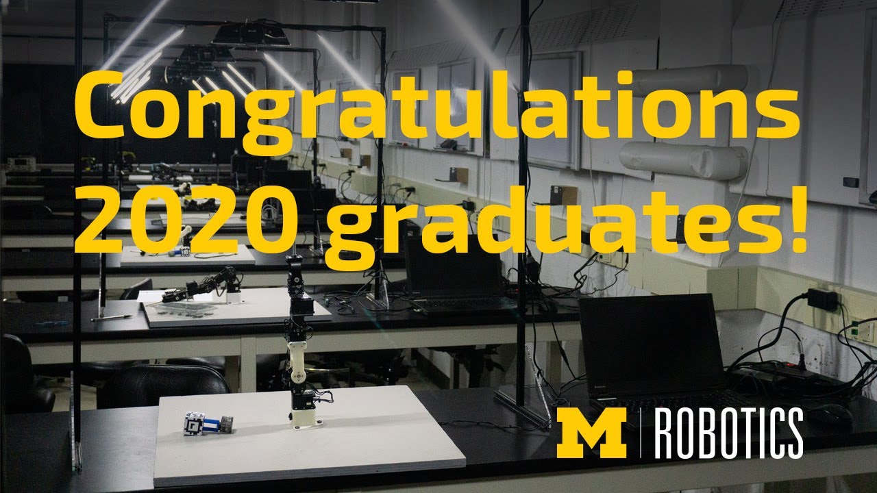 Michigan Robotics 2020 Graduation Ceremony - YouTube