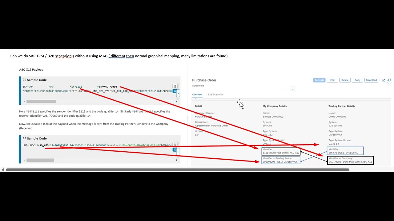 SAP Trading partner Management: skip MAG and replacing mag with normal ...