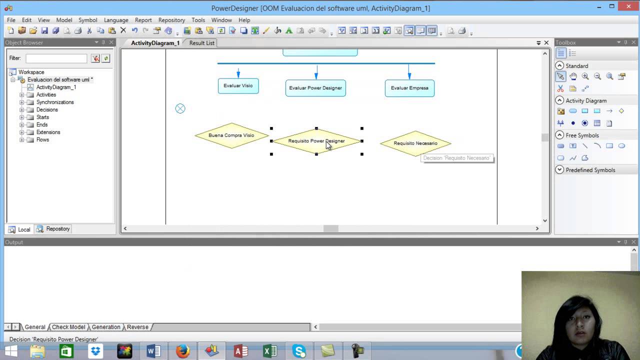 6. Diagrama de Actividad en Power Designer - YouTube
